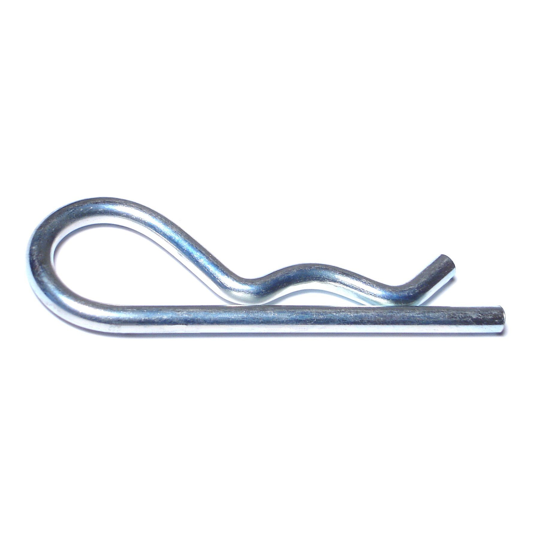 1/4" x 4-3/8" Zinc Plated Steel Hitch Pin Clips HPCS-103 - Walmart.com
