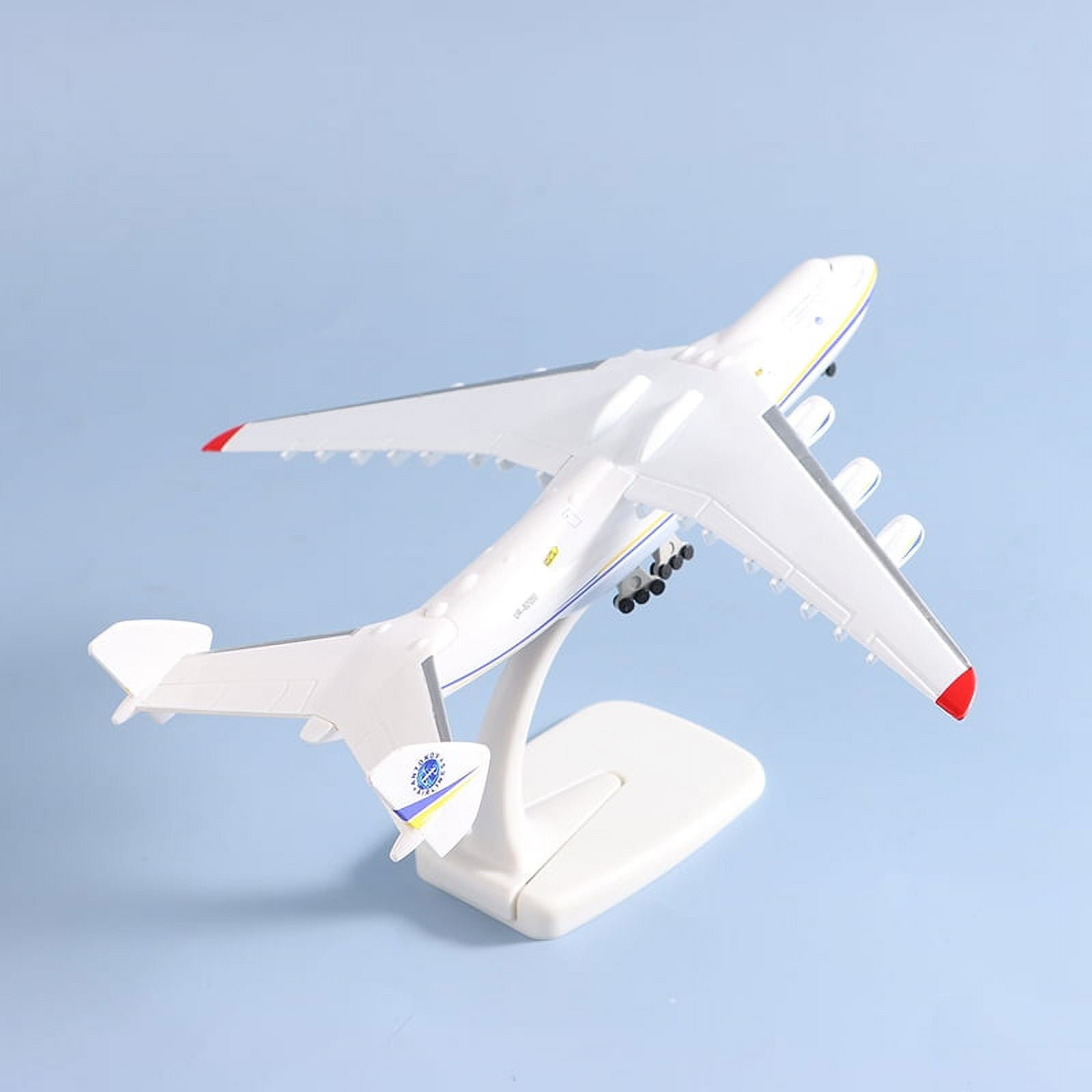 1:400 20cm Alloy An-225 Aircraft Model Toy 8inch Ukraine Painted Mriya ...