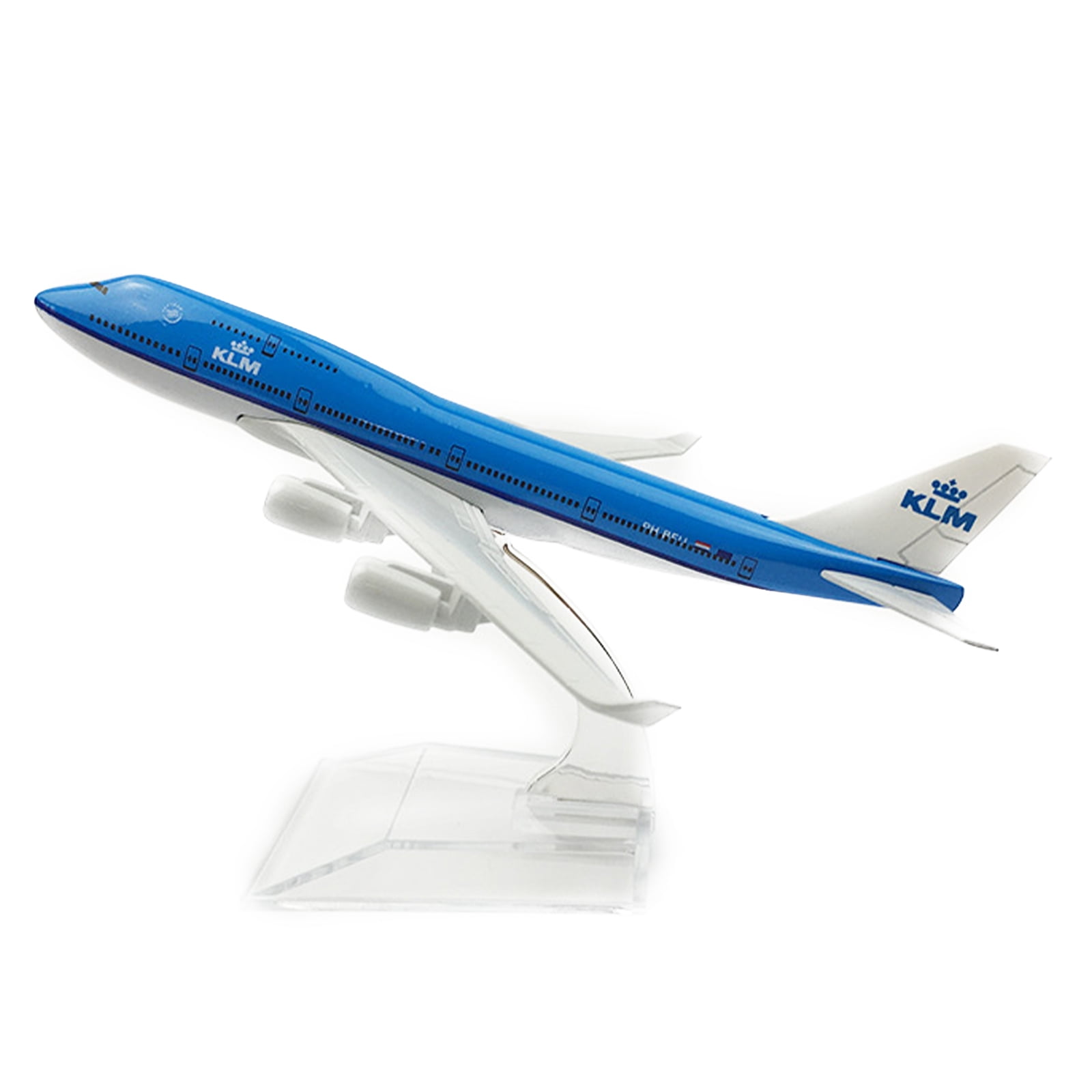 1:400 Alloy KLM B747 Aircraft Model Simulation Fighter Aviation Science ...