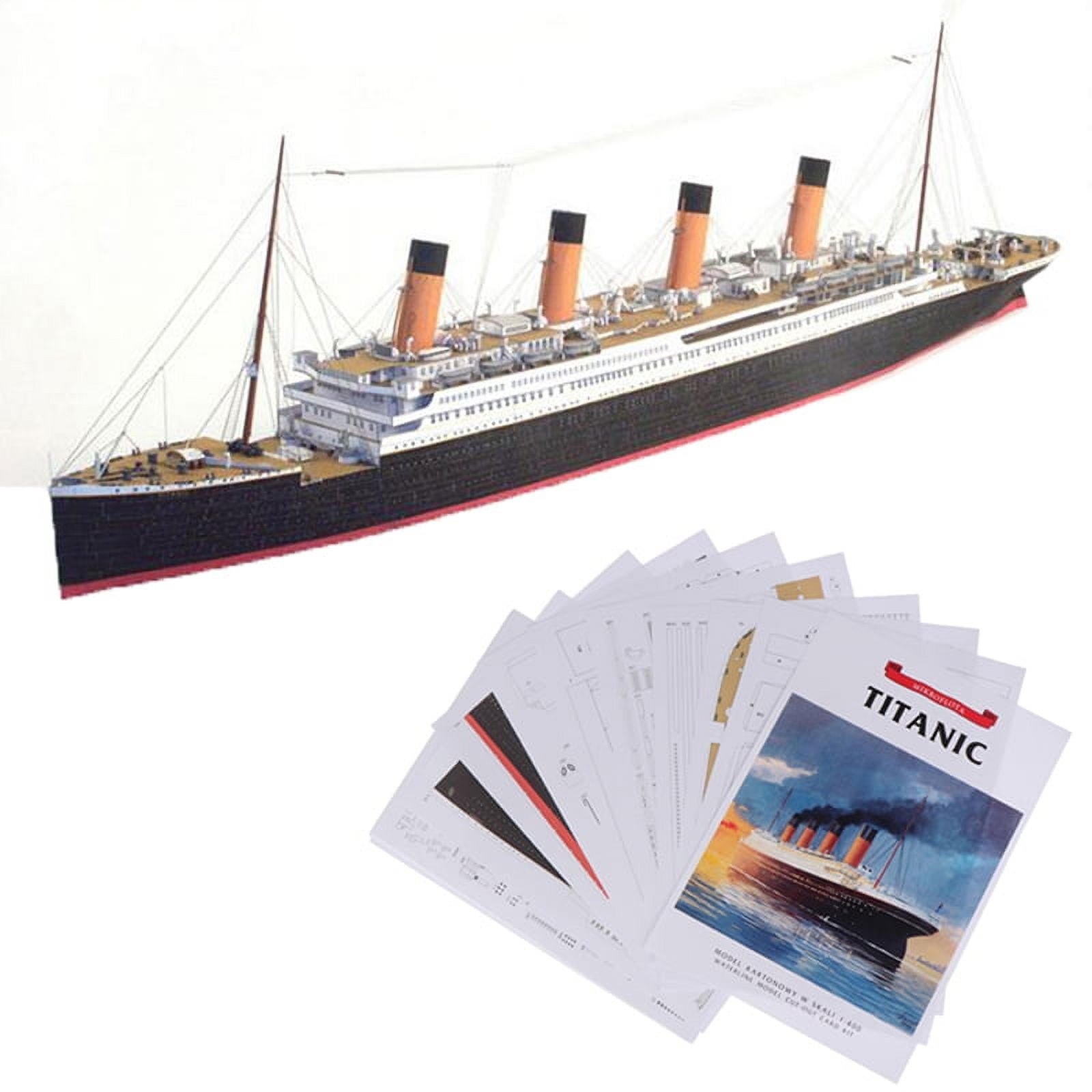 1:400 DIY Handcraft Titanic Ship 3D Paper Model Sets TA FeJCAUCJWA ...