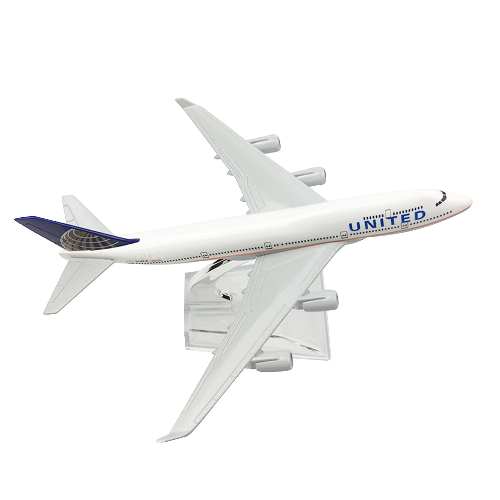 1/400 Retro Aircraft Model United Airlines B747 Airplane Model for ...