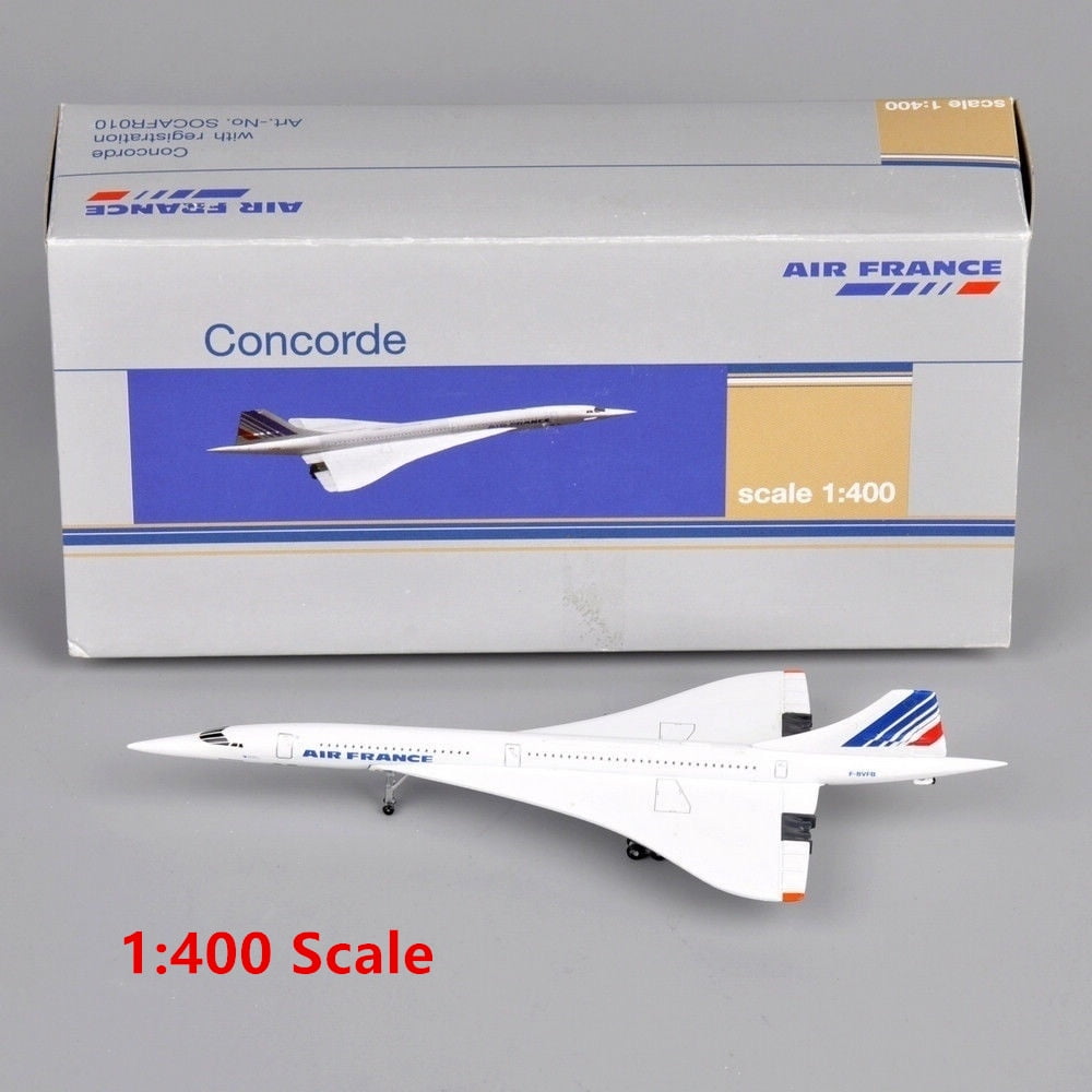 1/400 Scale Air France 1976-2003 Concorde Plane Model Collectible Diecast Airplane Toy - Walmart.com