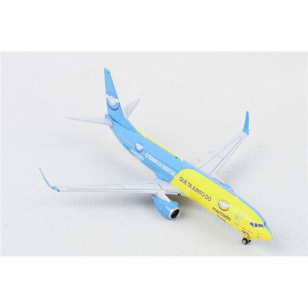 1-400 Scale Gol 737-800BCF Mercado Libre Reg No.PS-GFD Model Airplane ...