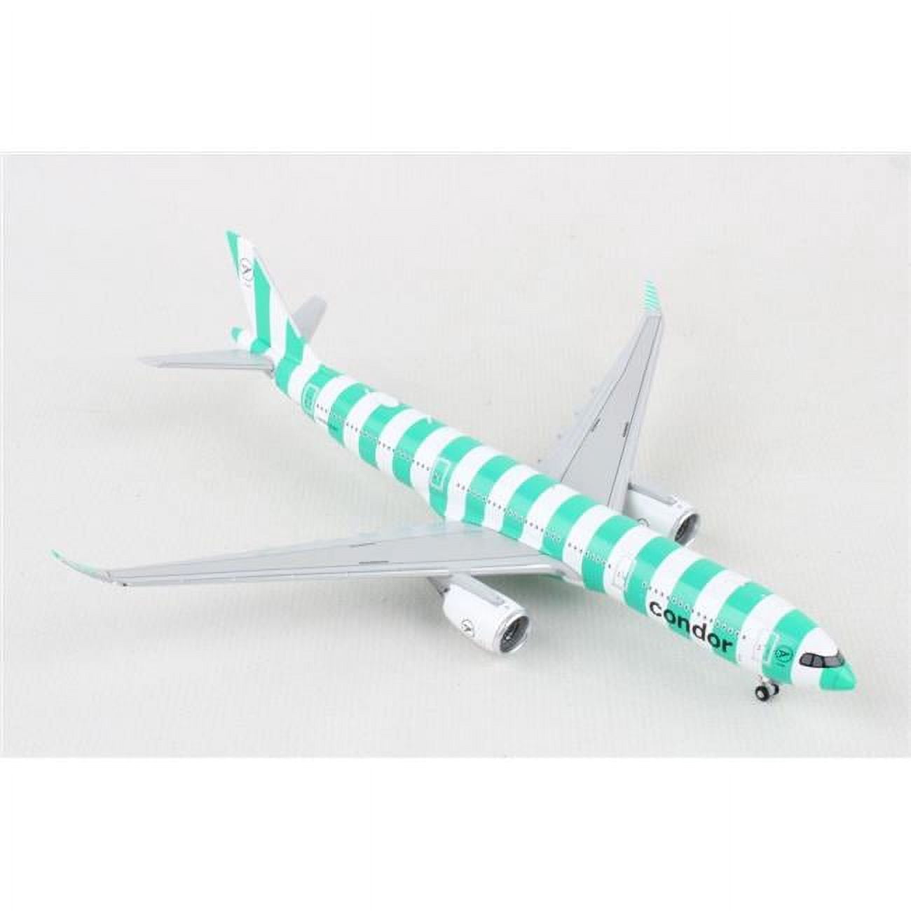 1-400 Scale Green Stripes Condor Model Plane for A330-900NEO - Walmart.com