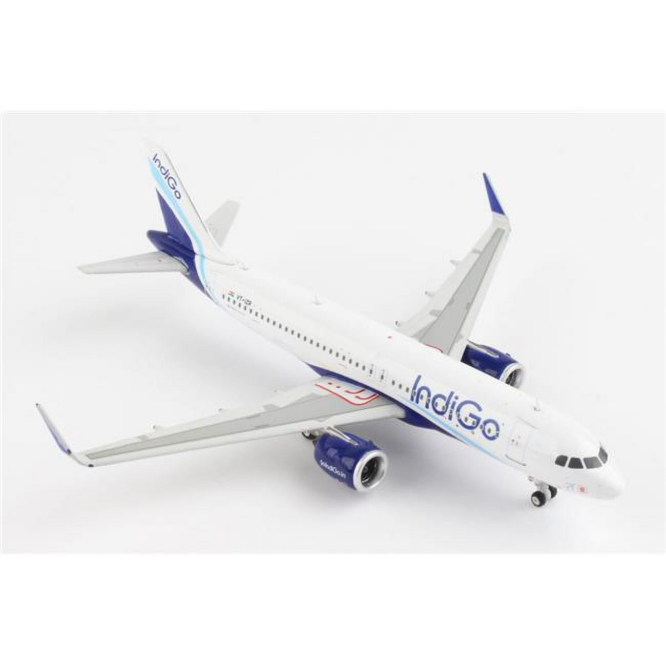 1-400 Scale No.Vt-IZR Reg Indigo A320Neo Model Airplane - Walmart.com