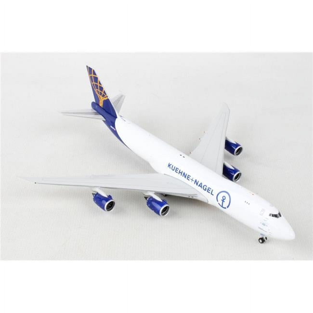 1-400 Scale Reg No.N862GY Kuehne & Nagel Atlas Model Plane for 747-8F ...