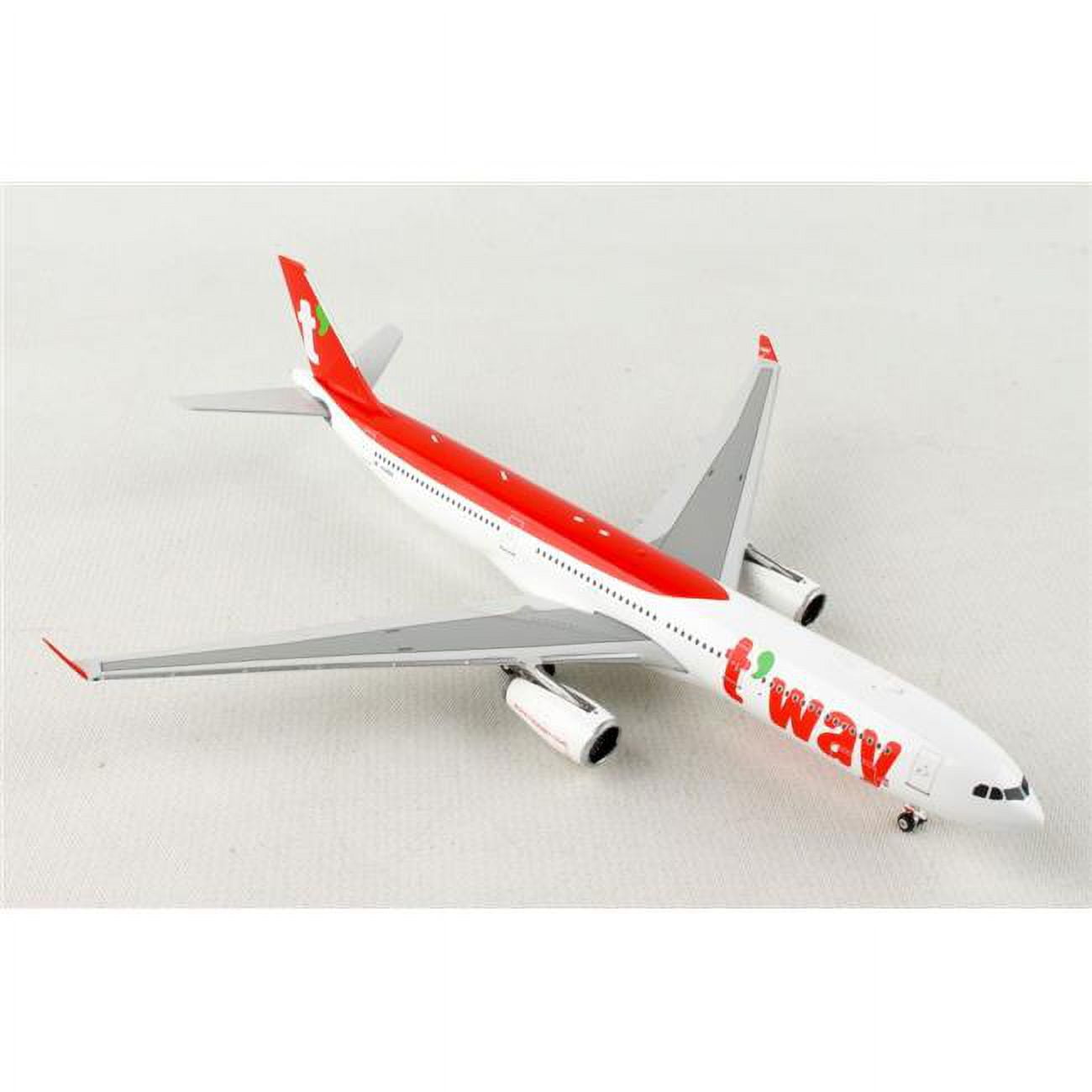 1-400 Scale Registration No.HL8501 TWay Air A330-300 Model Aircraft Toy ...