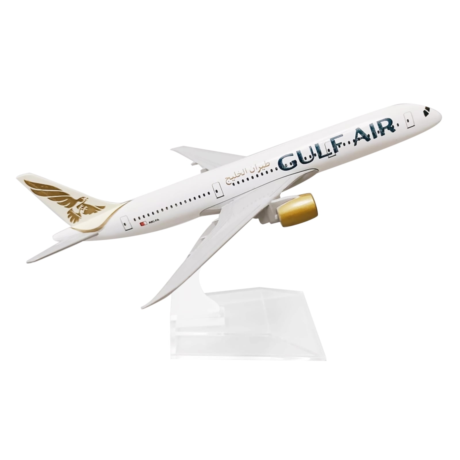 1/400 Scale Simulation Airbus GULF B787 Plane Model Metal Airplane ...