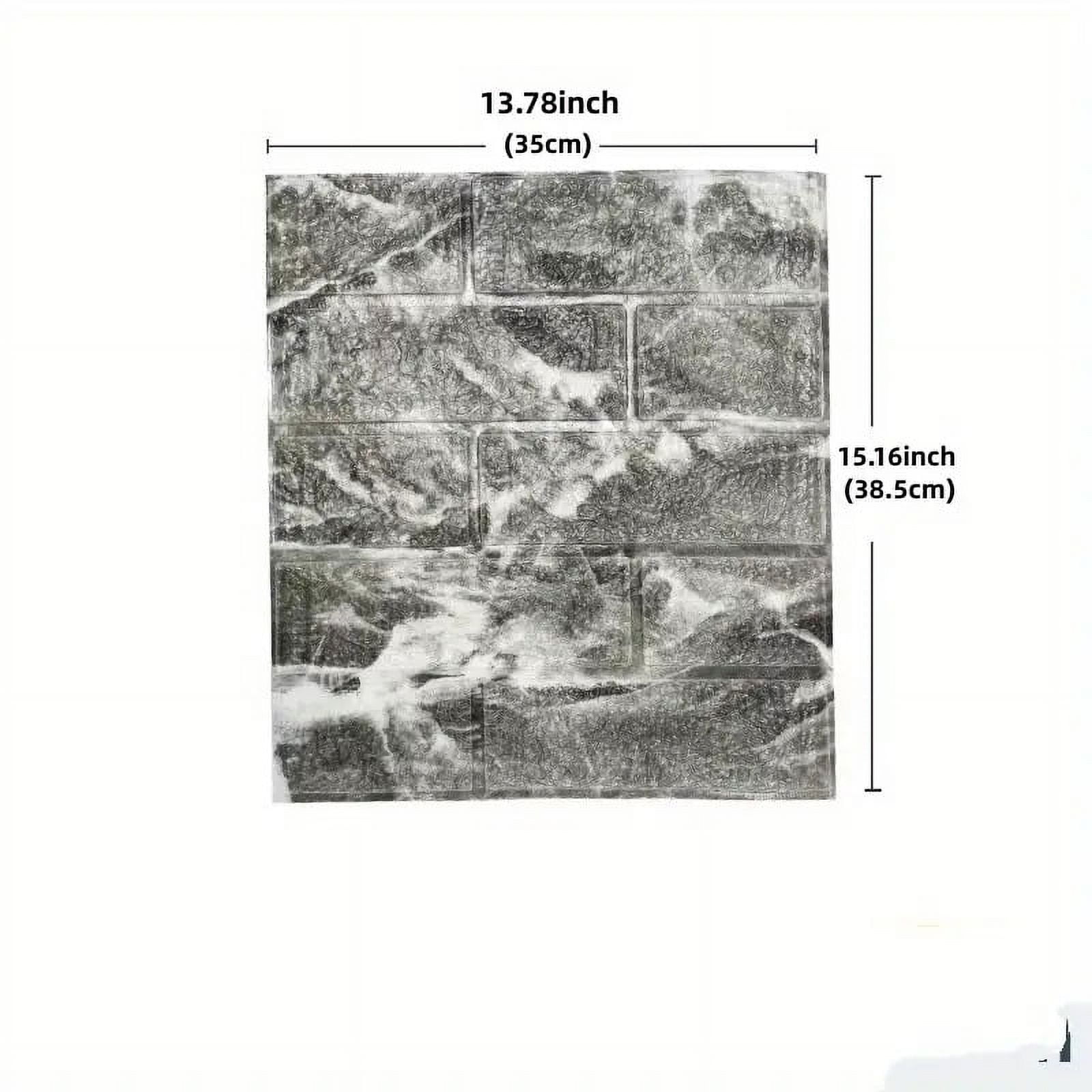 1-40pcs 35x38.5cm/ 13.78in X 15.16in Self-adhesive 3d Wall Panels DIY ...