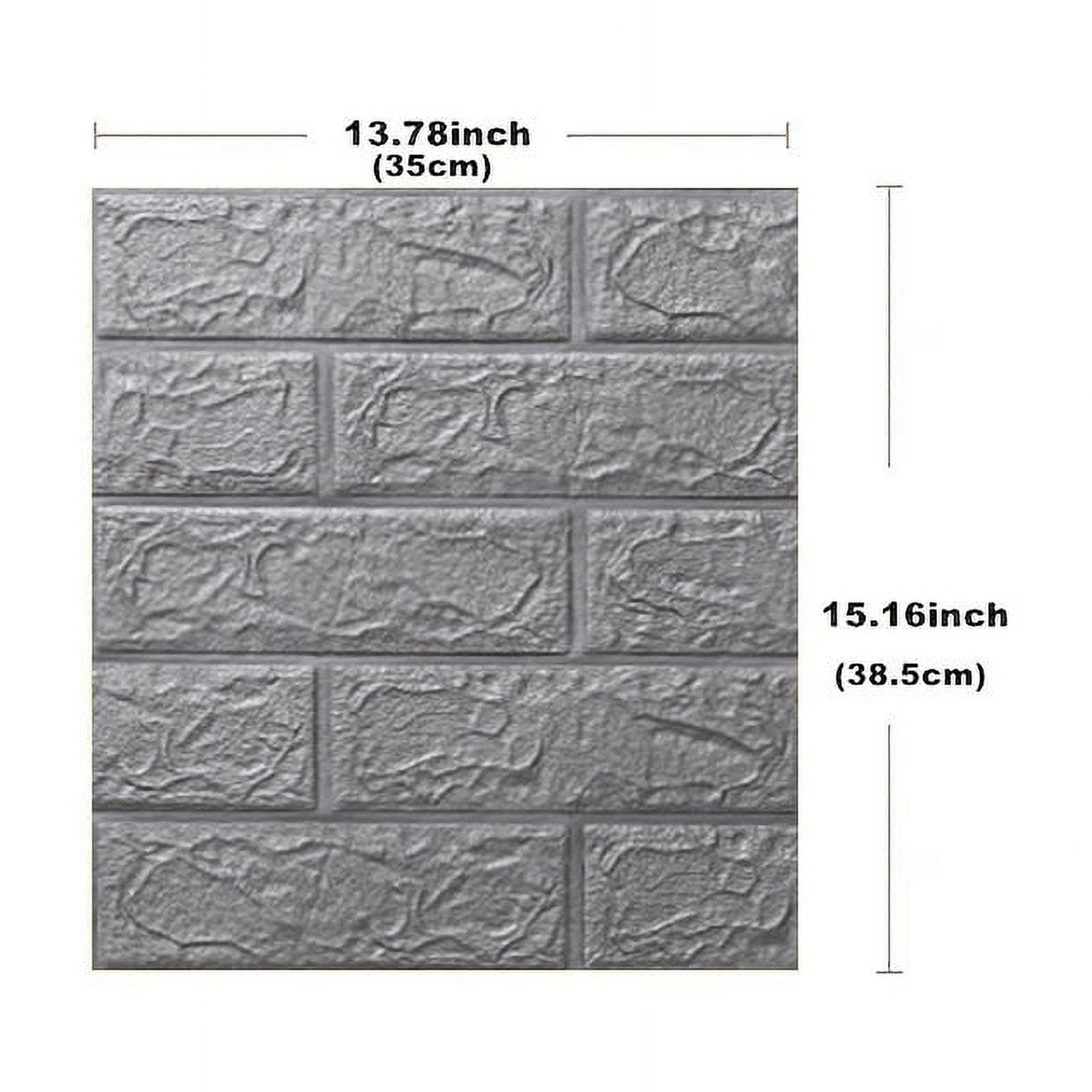 1-40pcs 35x38.5cm/ 13.78in X 15.16in Self-adhesive 3d Wall Panels DIY ...