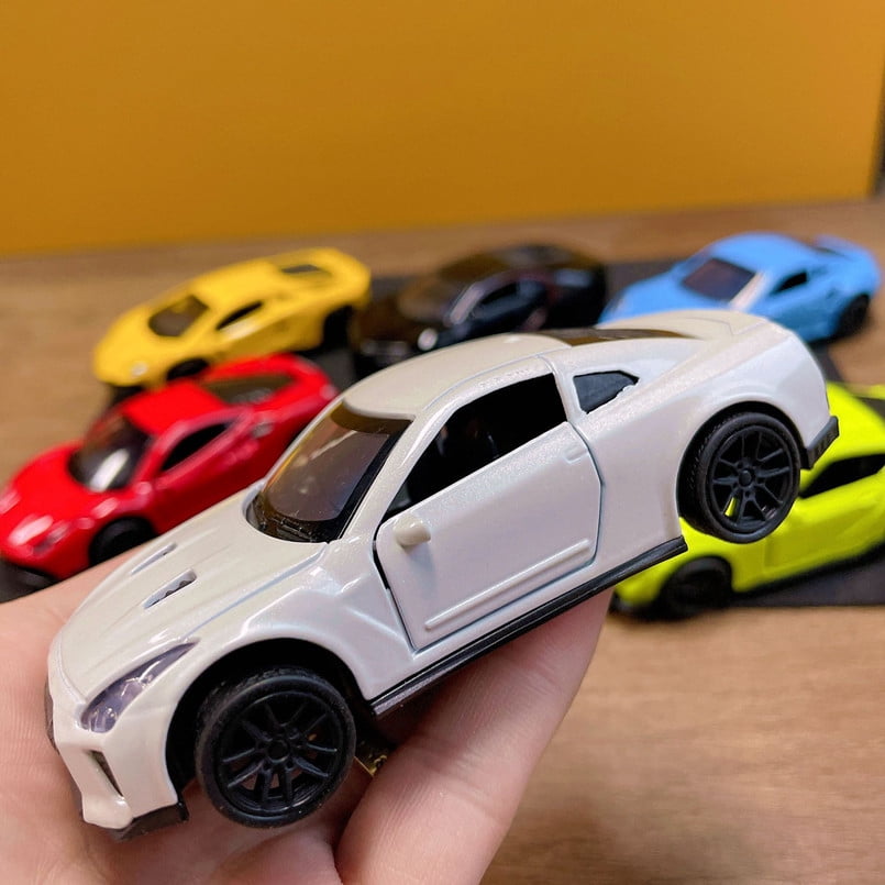 1:43 Diecast Alloy Car Model Metal Pull Back Simulation Car Toy Boy ...
