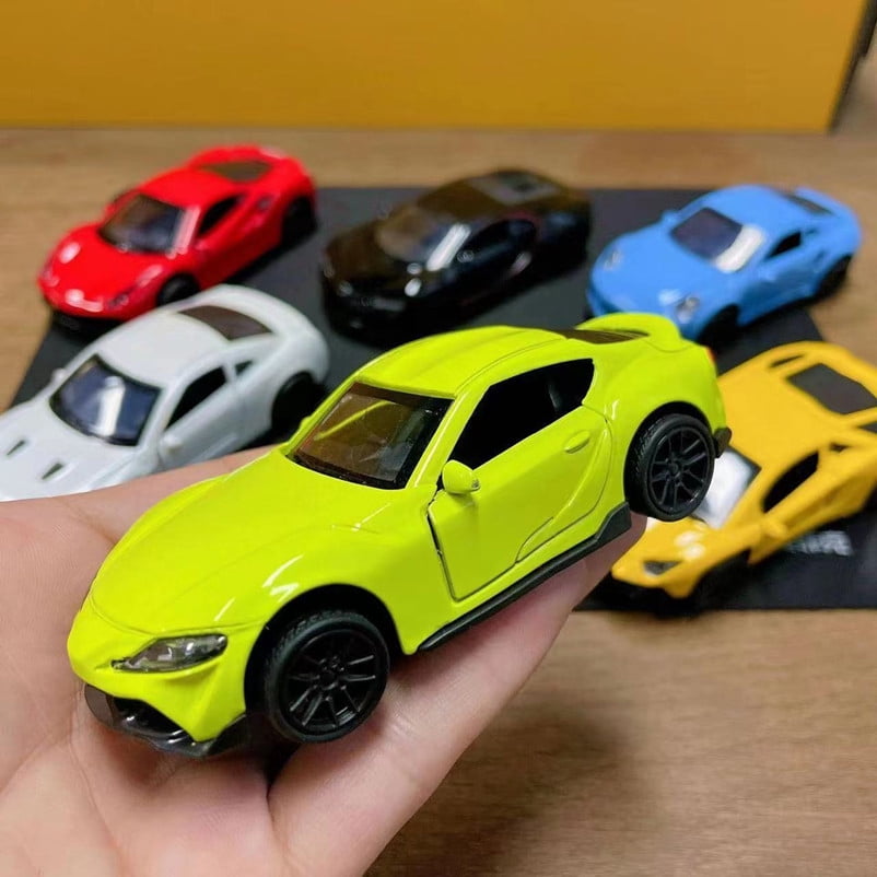 1:43 Diecast Alloy Car Model Metal Pull Back Simulation Car Toy Boy ...