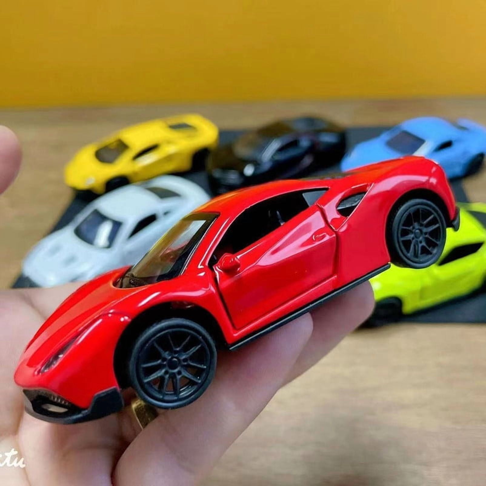 1:43 Diecast Alloy Car Model Metal Pull Back Simulation Car Toy Boy ...