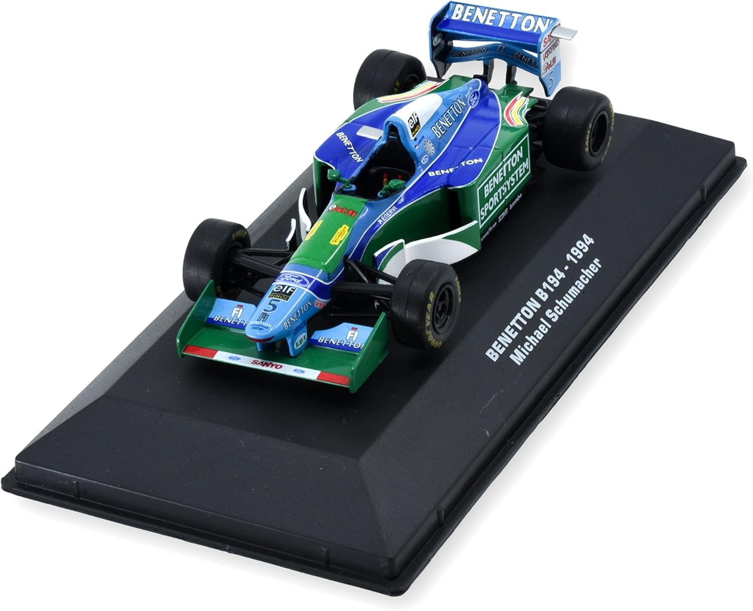 1:43 F1 Team B194 - 1994 Collection Formula 1 Race 5# Model inspired by ...