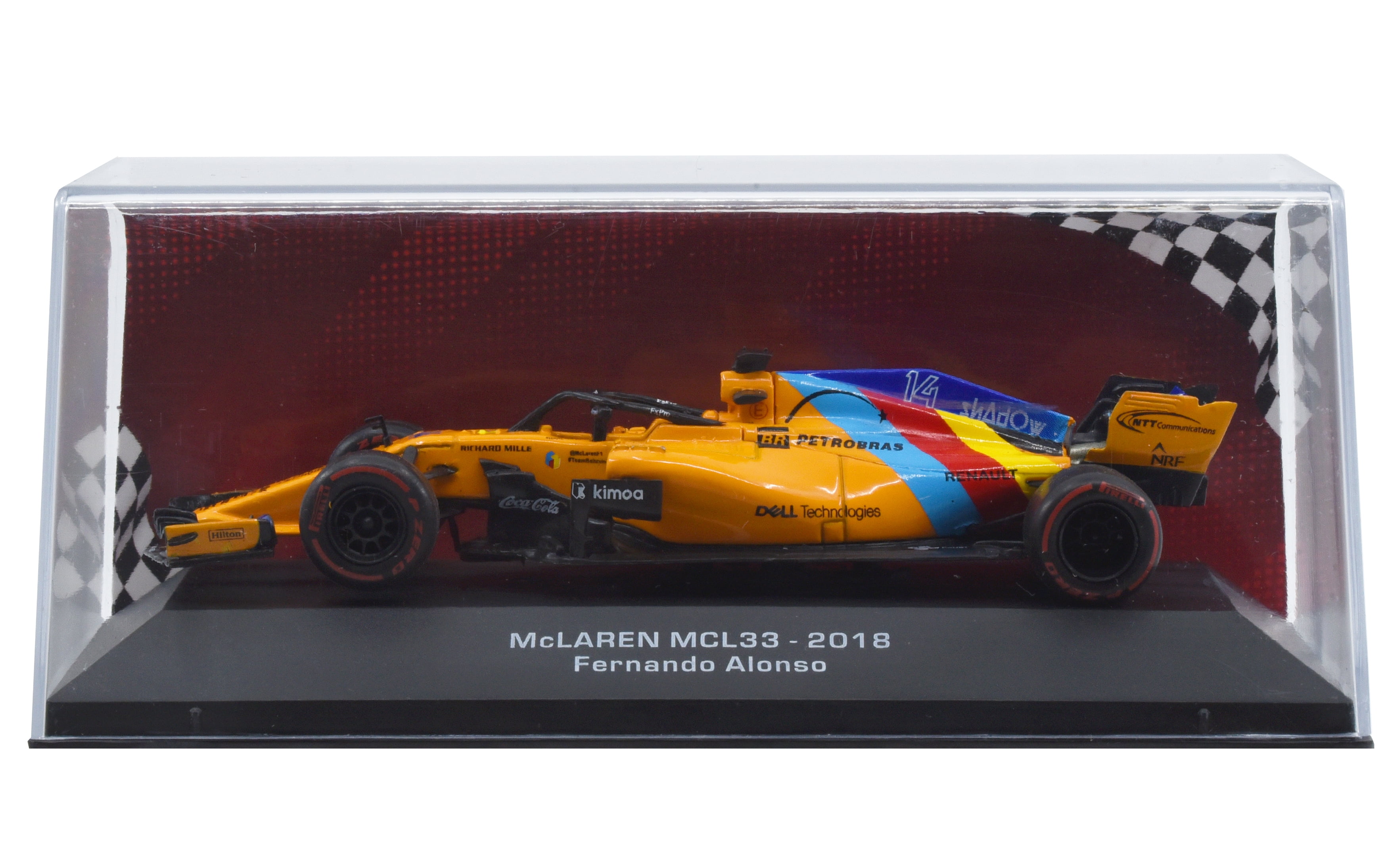 1:43 F1 Team MCL33 - 2018 Collection Formula 1 Race #14 Model Inspired ...