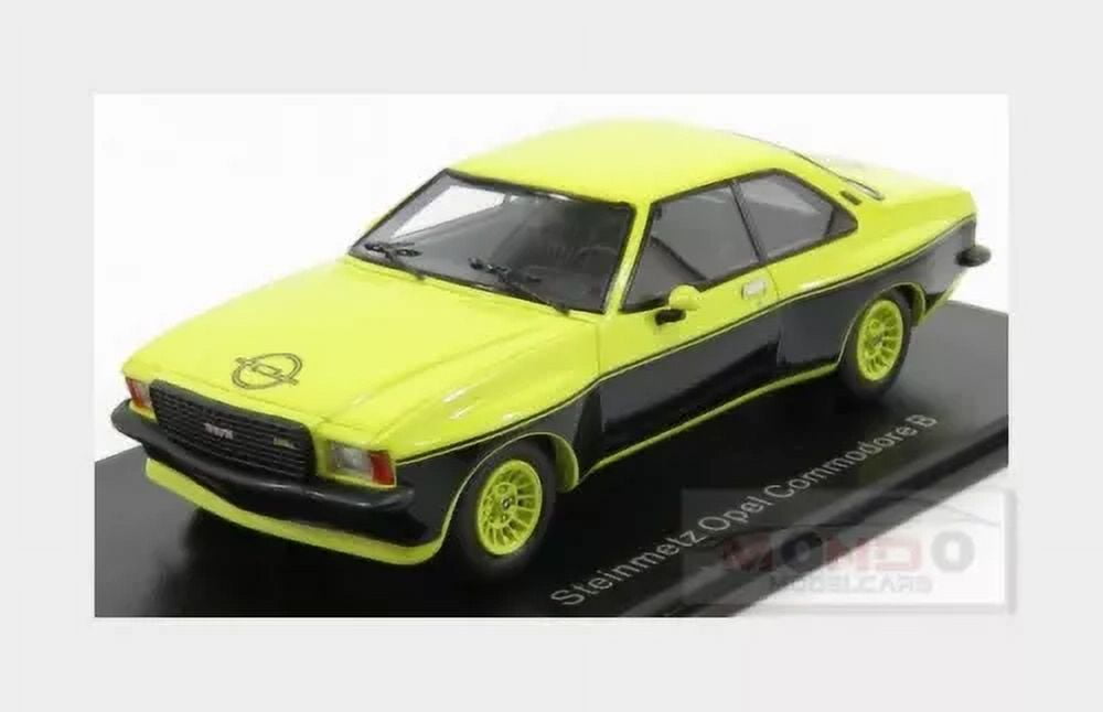 1:43 Neoscale Opel Commodore B Steinmetz Gs-E 1971 Yellow Black ...