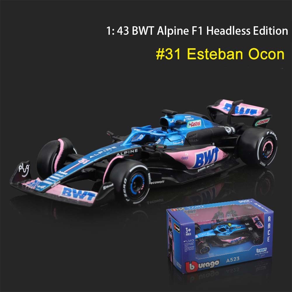 1: 43 Scale Car Model Simulation Alloy Car Model Formula Racing ...