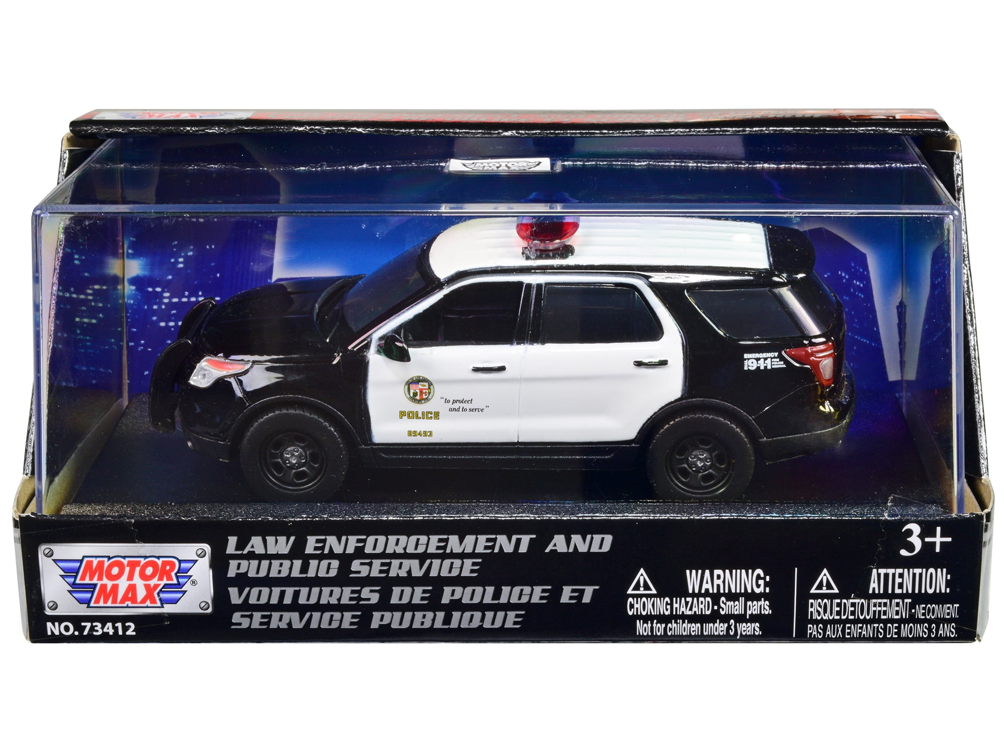 1/43 Scale Diecast Model 2015 Ford Police Interceptor Utility - LAPD ...