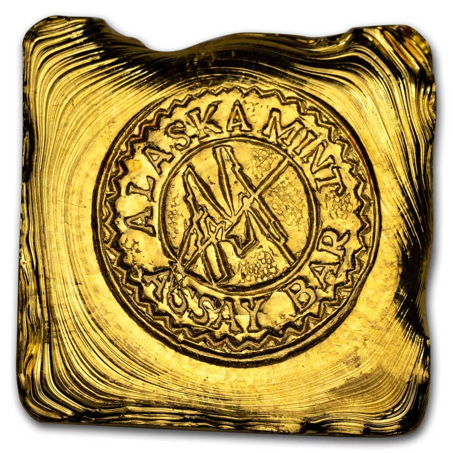 1.44 oz Gold Bar - Alaska Mint Assay - Walmart.com