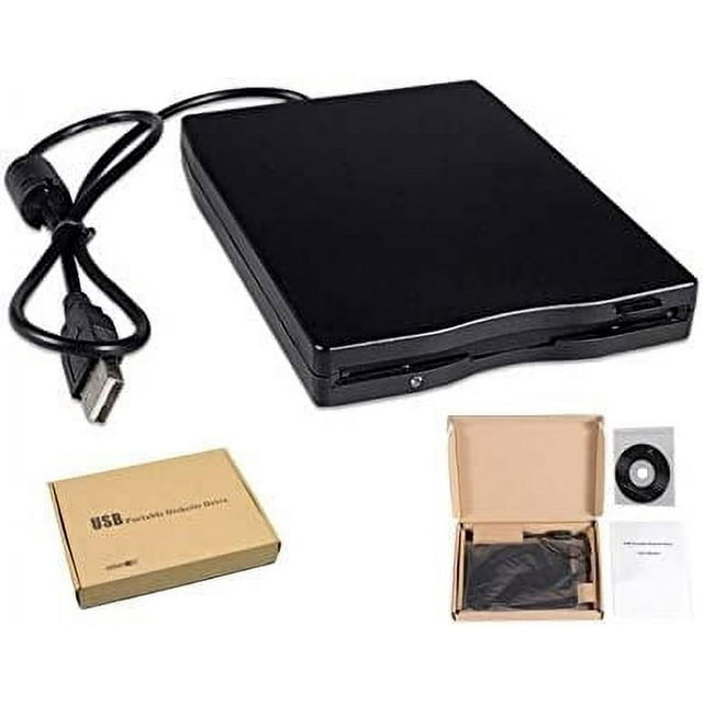 1.44Mb 3.5" USB External Portable Floppy Disk Drive Diskette FDD for ...
