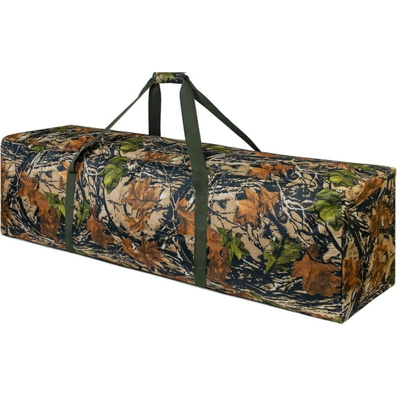 1- 46 Inch Zippered Duffel Bag for Travel Camping Equipment Storage ...