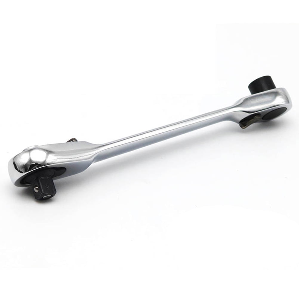 1/472 Teeth Mini Size Dual-purpose Ratchet Socket Wrench Screwdriver ...