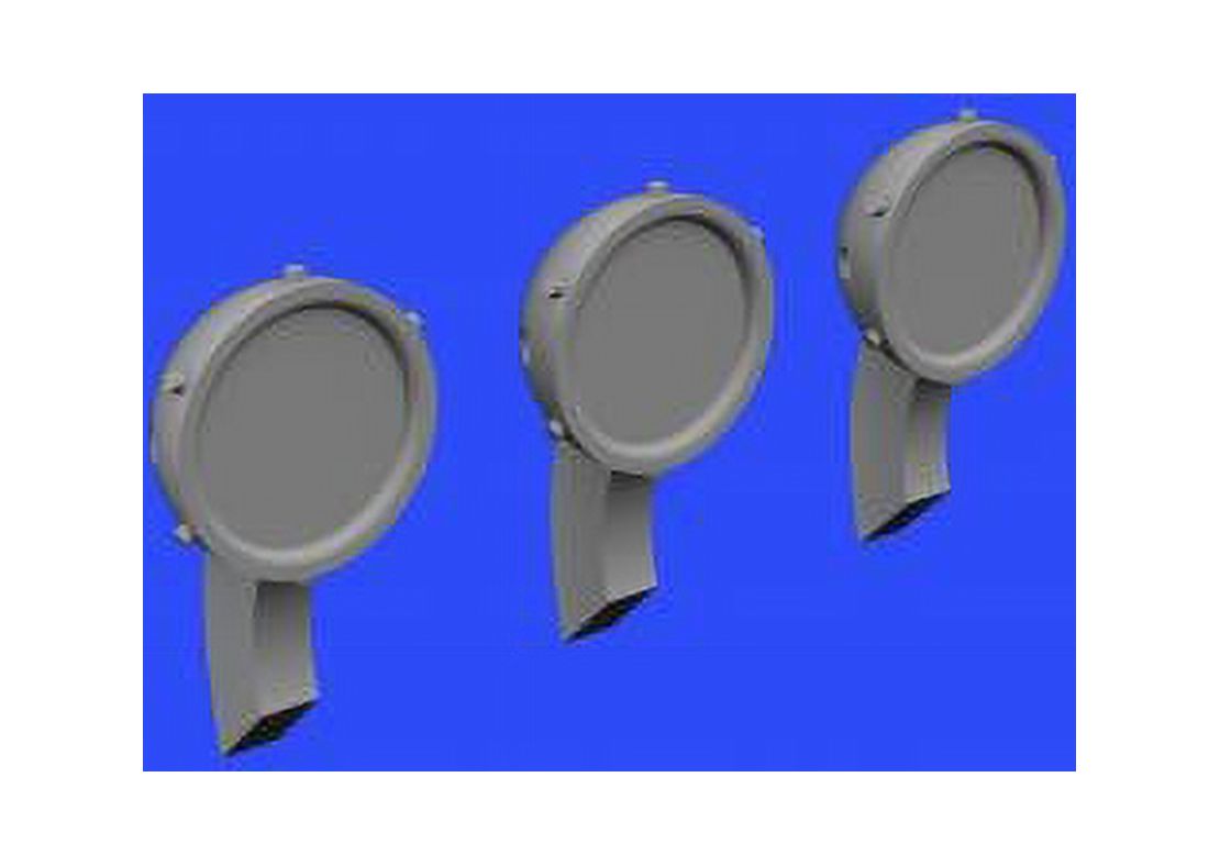 1/48 Aircraft- P51D Rear View Mirrors for ARX (Resin) - Walmart.com