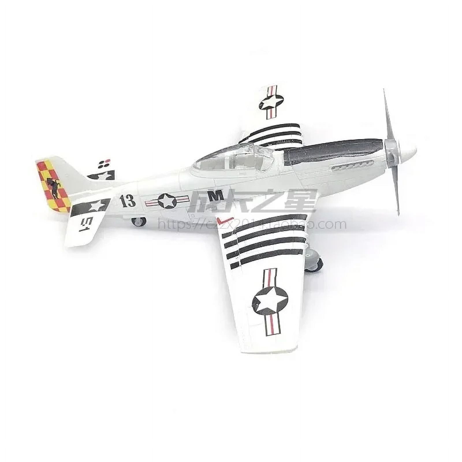 1/48 MUSTANG P-51D Fighter 4D Assemble Model American WWII P51 Airplane ...