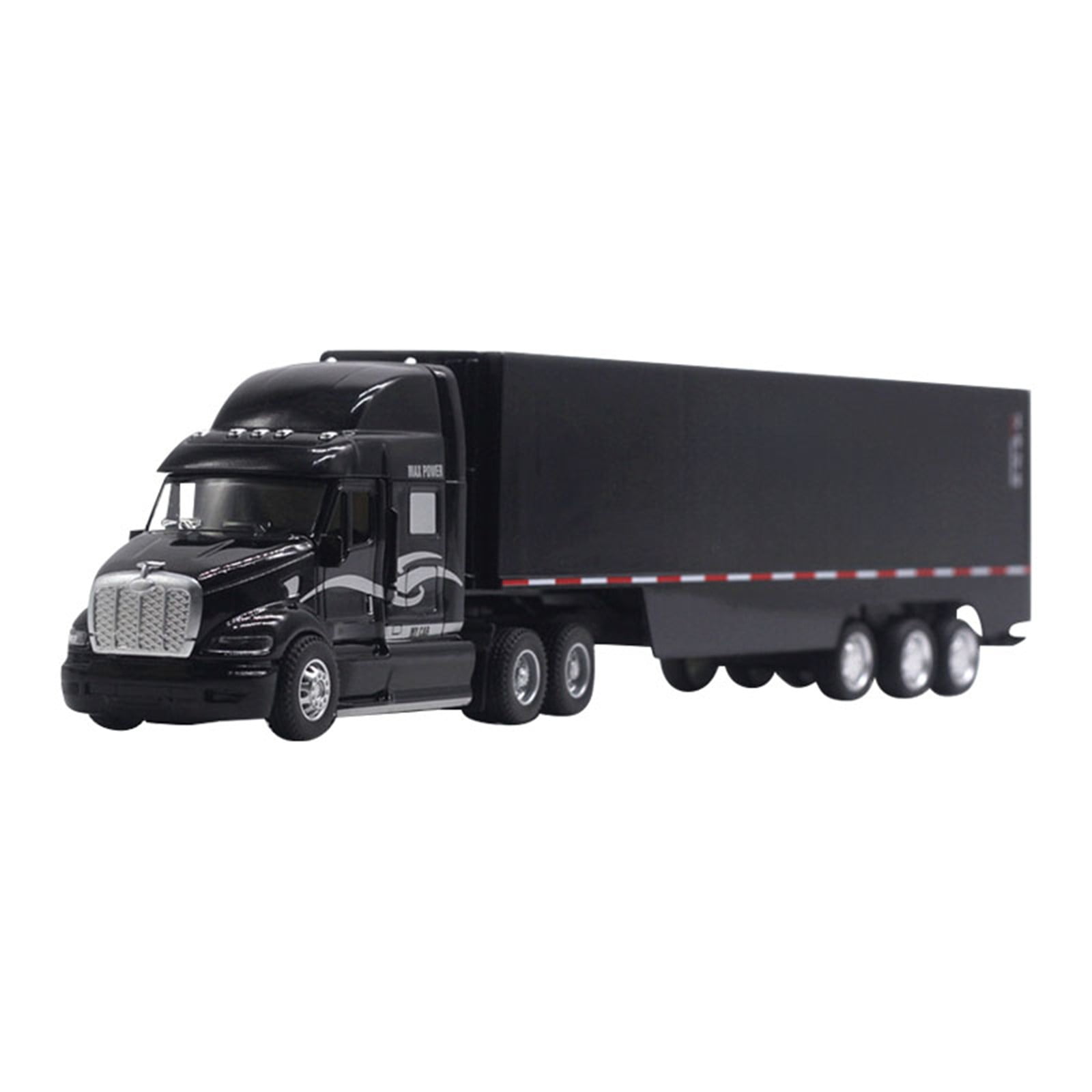 1:48 Scale Container Truck Model, Alloy Container Truck Style Heavy ...