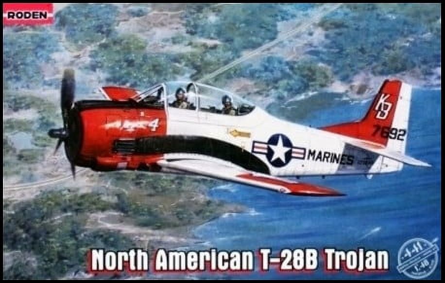 1/48 T28B Trojan USN/USMC Aircraft - Walmart.com