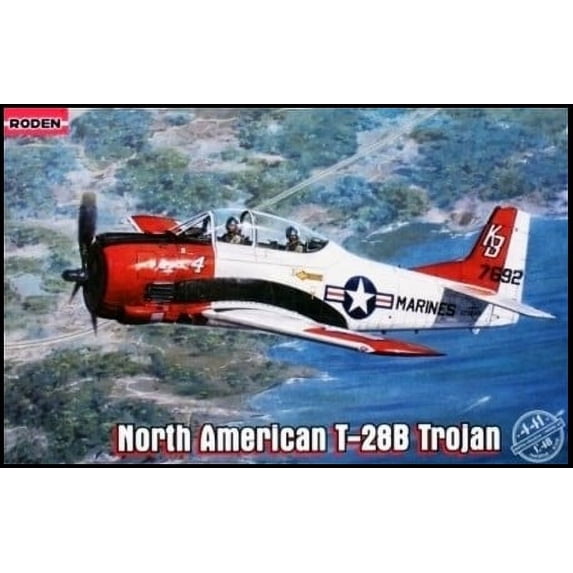 1/48 T28B Trojan USN/USMC Aircraft - Walmart.com
