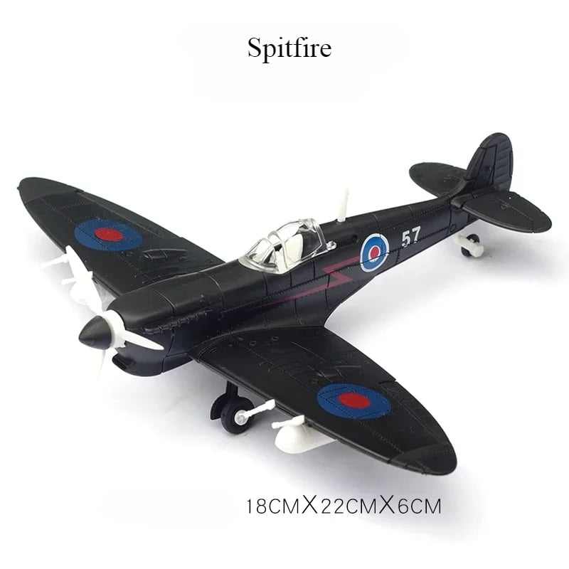 1/48 WWII American Corsair Mustang British Spitfire Hurricane German ...