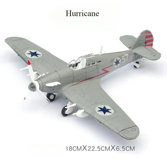 1/48 WWII American Corsair Mustang British Spitfire Hurricane German ...