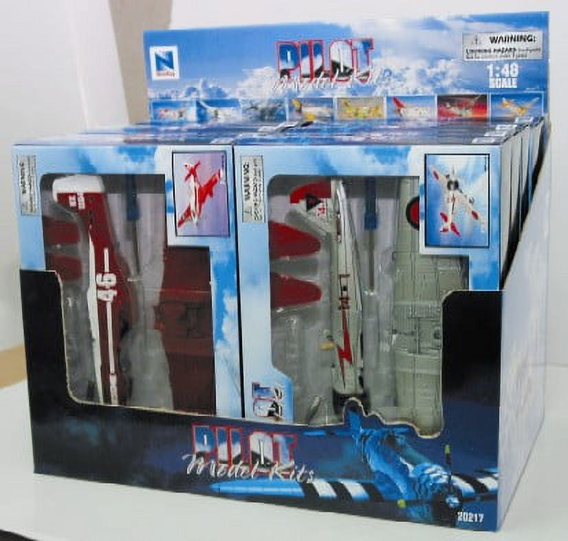 1/48 WWII Fighter Plane Counter Display (12 Total) (Plastic Kits ...