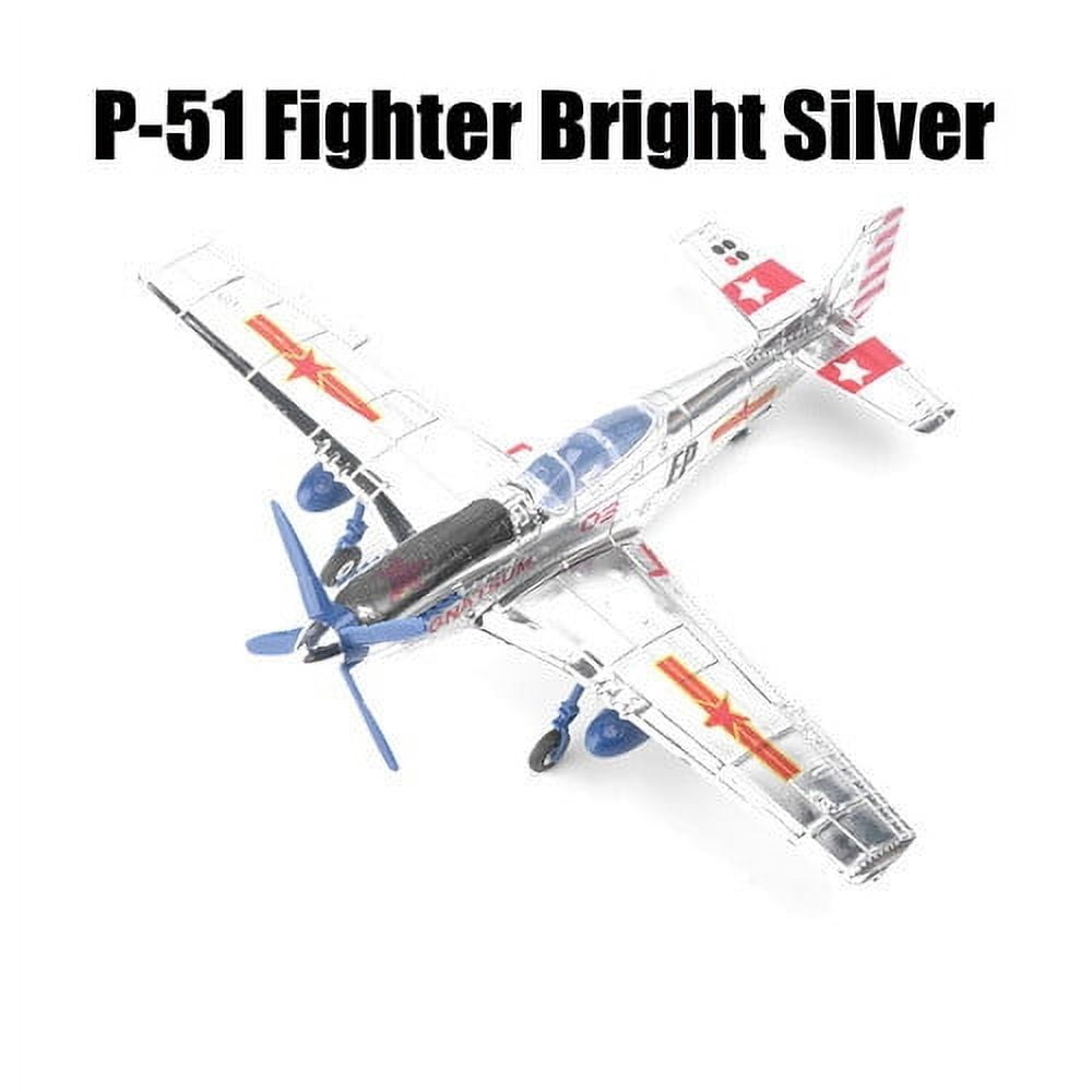 1/48 World War II P-51 Mustang Fighter Model Airplane Plastic Model Kit Simulation Assembly ...