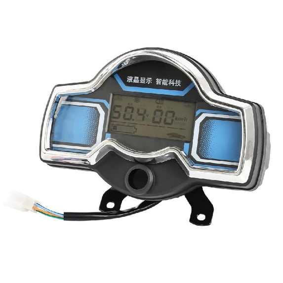 1. 48V 60V 72V LCD Meter – Speed/Battery/Mileage Display with High ...