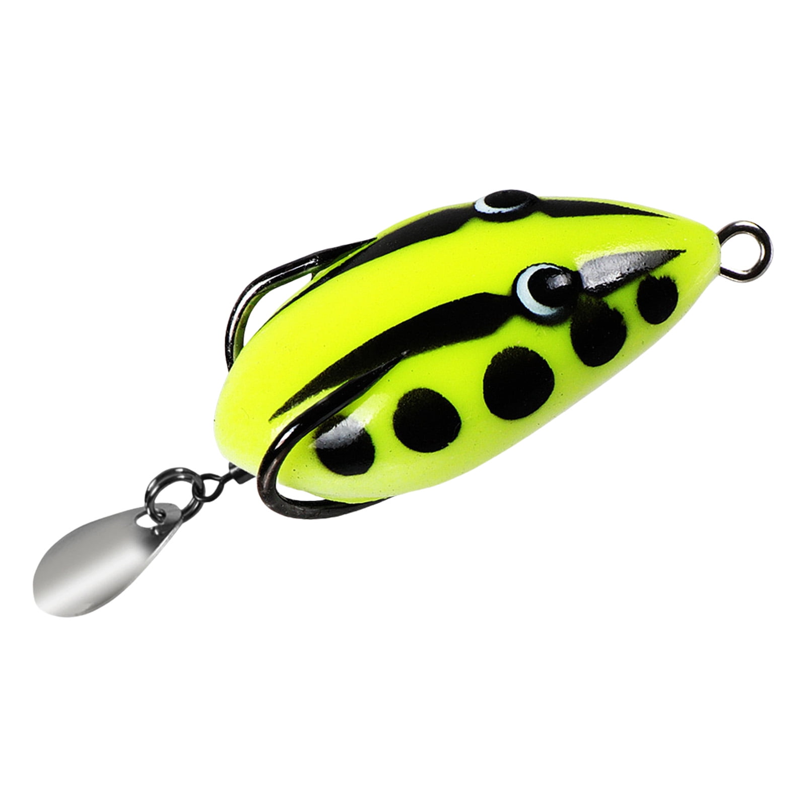 1. 4CM Soft PVC Simulated Fishing Lures with Hook Topwater Crankbait ...