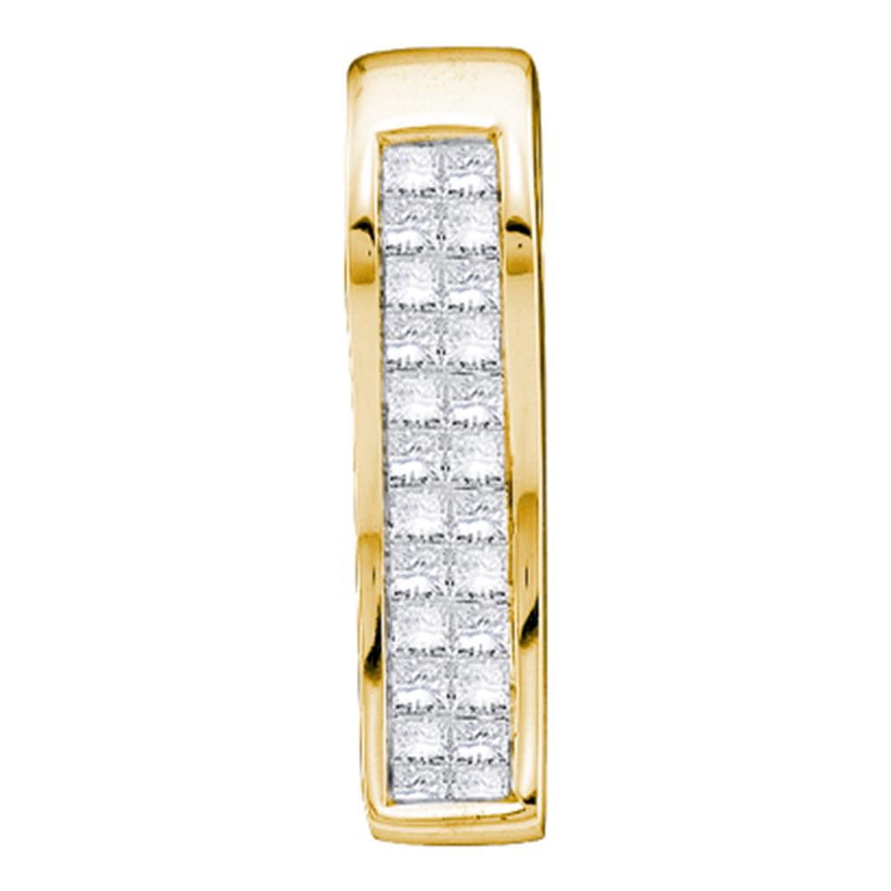 1/4CT-DIA INVISIBLE PENDANT - Walmart.com