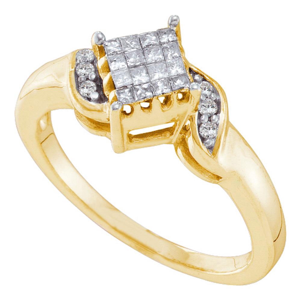 1/4CT-DIA INVISIBLE RING - Walmart.com