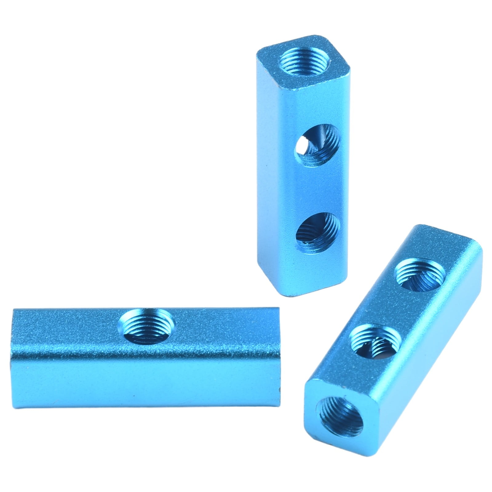 1/4In 2Way 5 Port Air Compressor Hose Inline Manifold Block Splitter ...