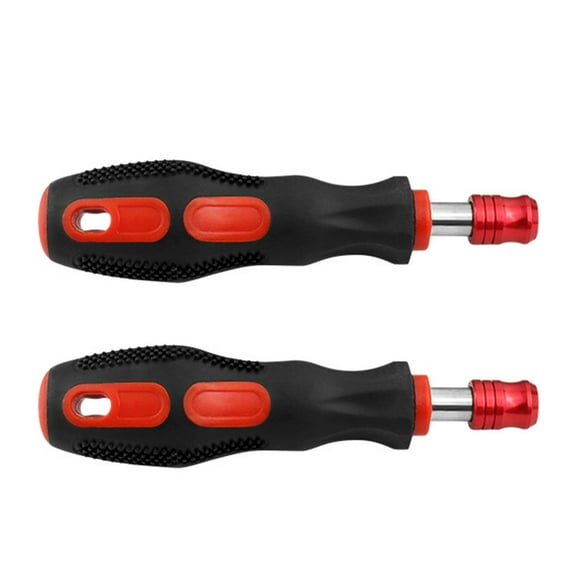 1/4Inch 6.35mm Head Screwdriver Handle Hexagonal Drive Bit Holder ...