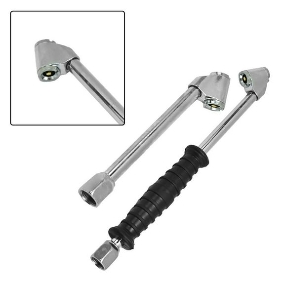 1/4Inch Car Tire Inflator Nozzle Elbow Inflator Rod Quick Inflation ...