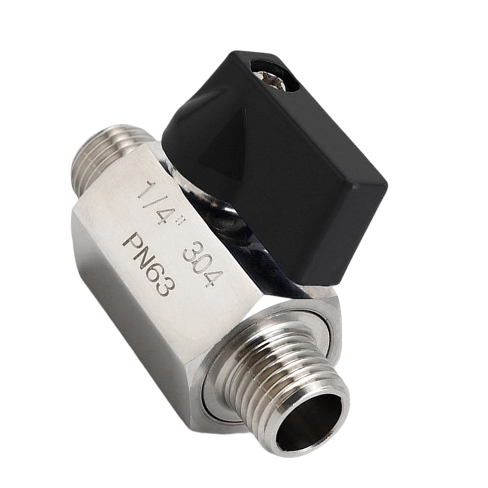 1/4Inch Internal External Thread small Balls Valves 304 Stainless Steel ...