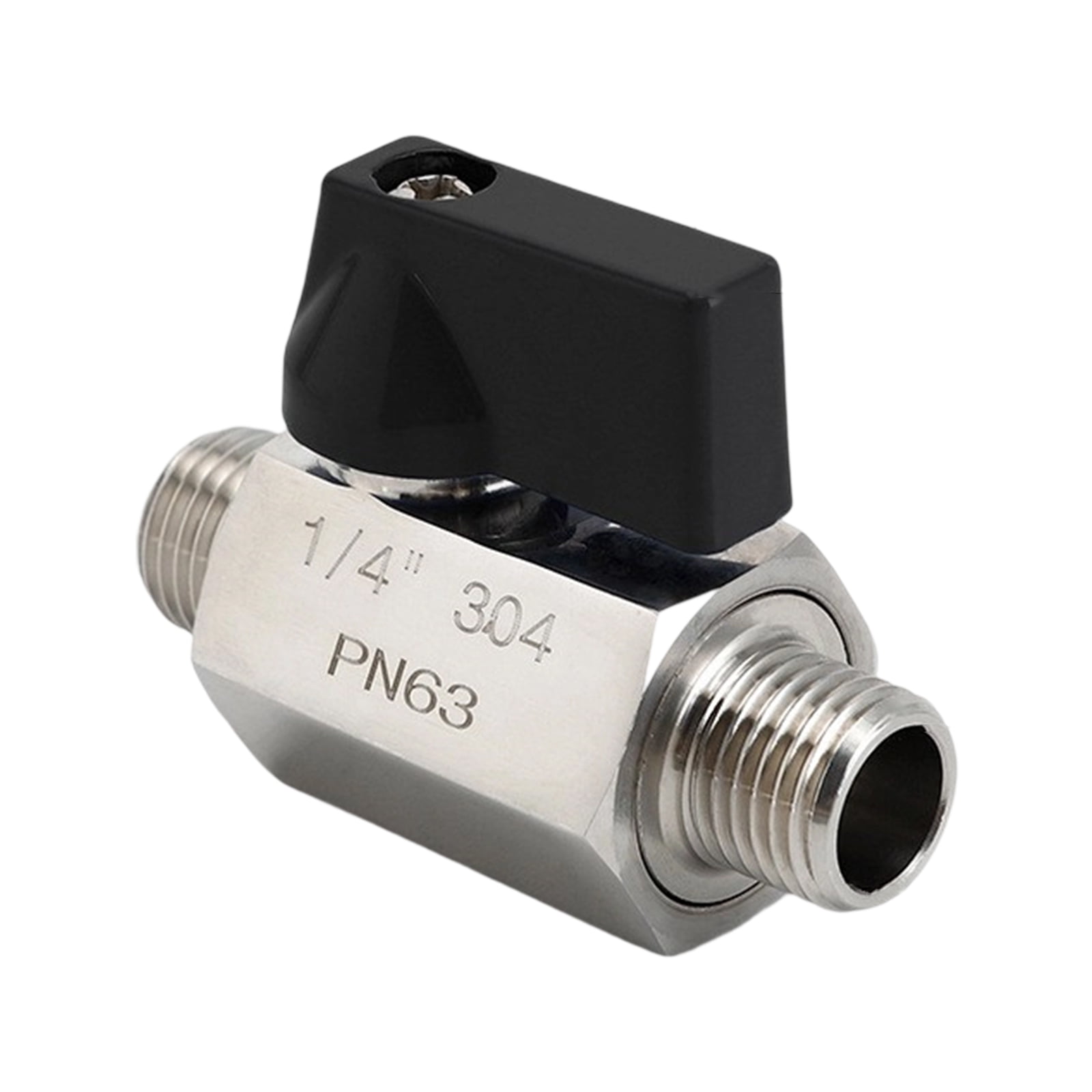 1/4Inch Internal External Thread small Balls Valves 304 Stainless Steel ...