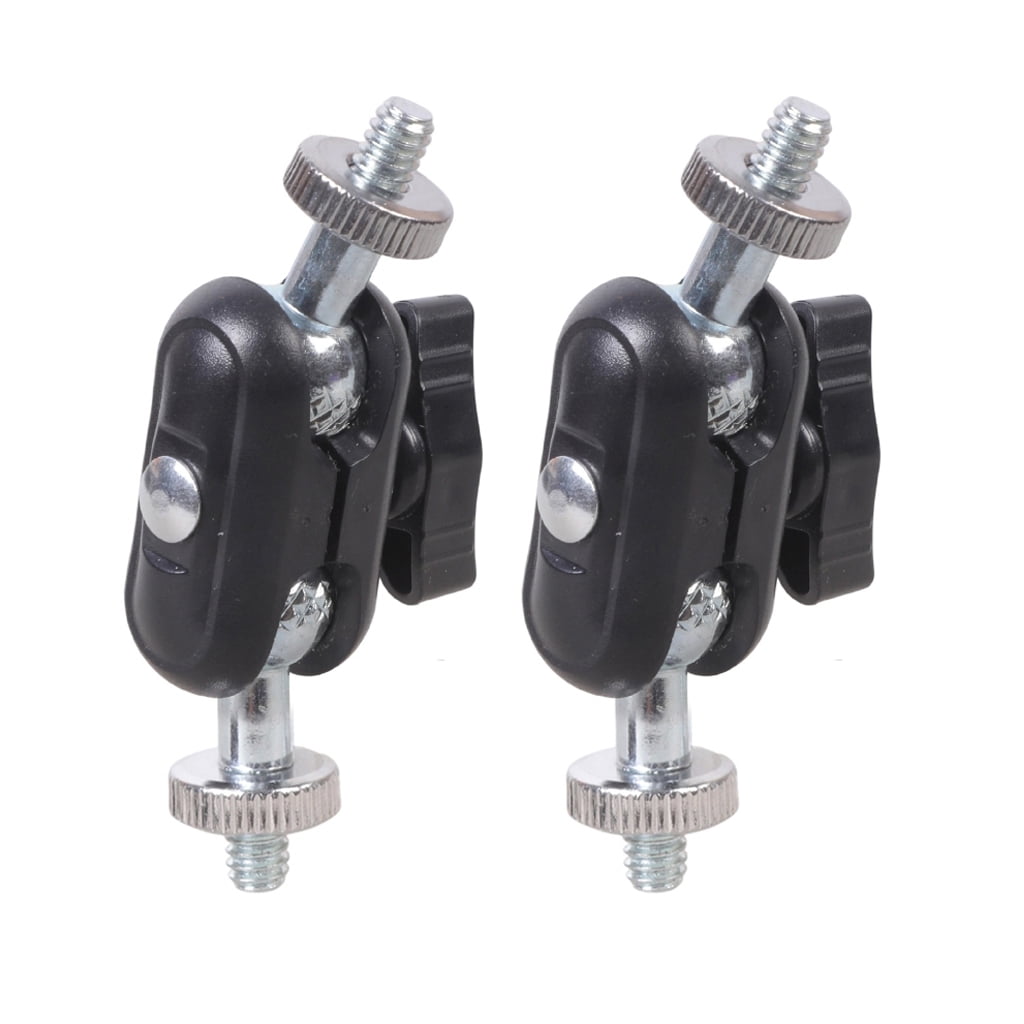 1/4Inch Thread Rotating Ballhead Adapter for Camera Microphone Stand ...