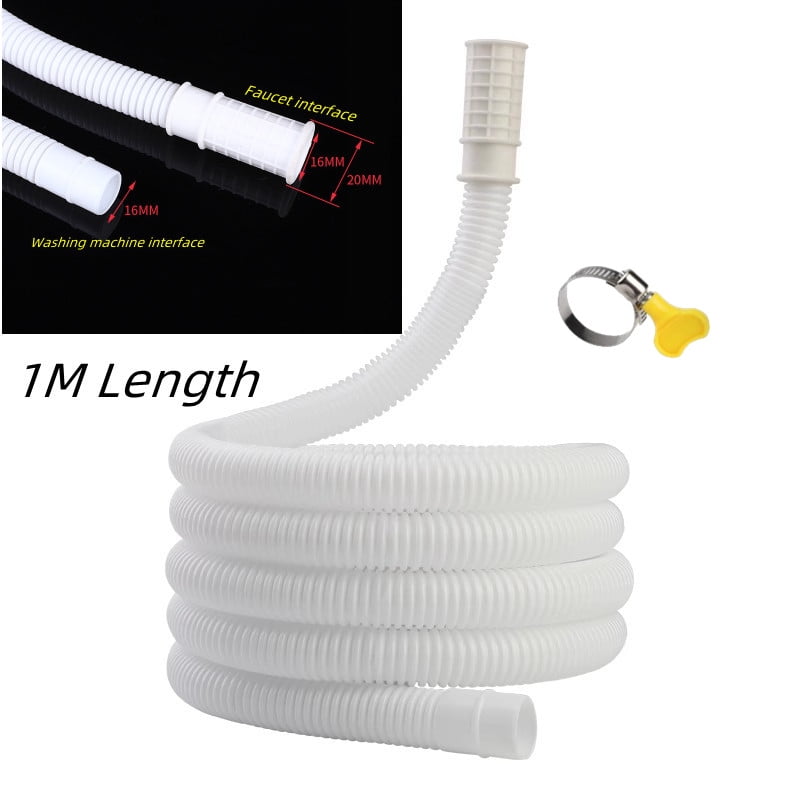 1-4M Washing Machine Draining Hose Plastic Tube Pipe Extension ...