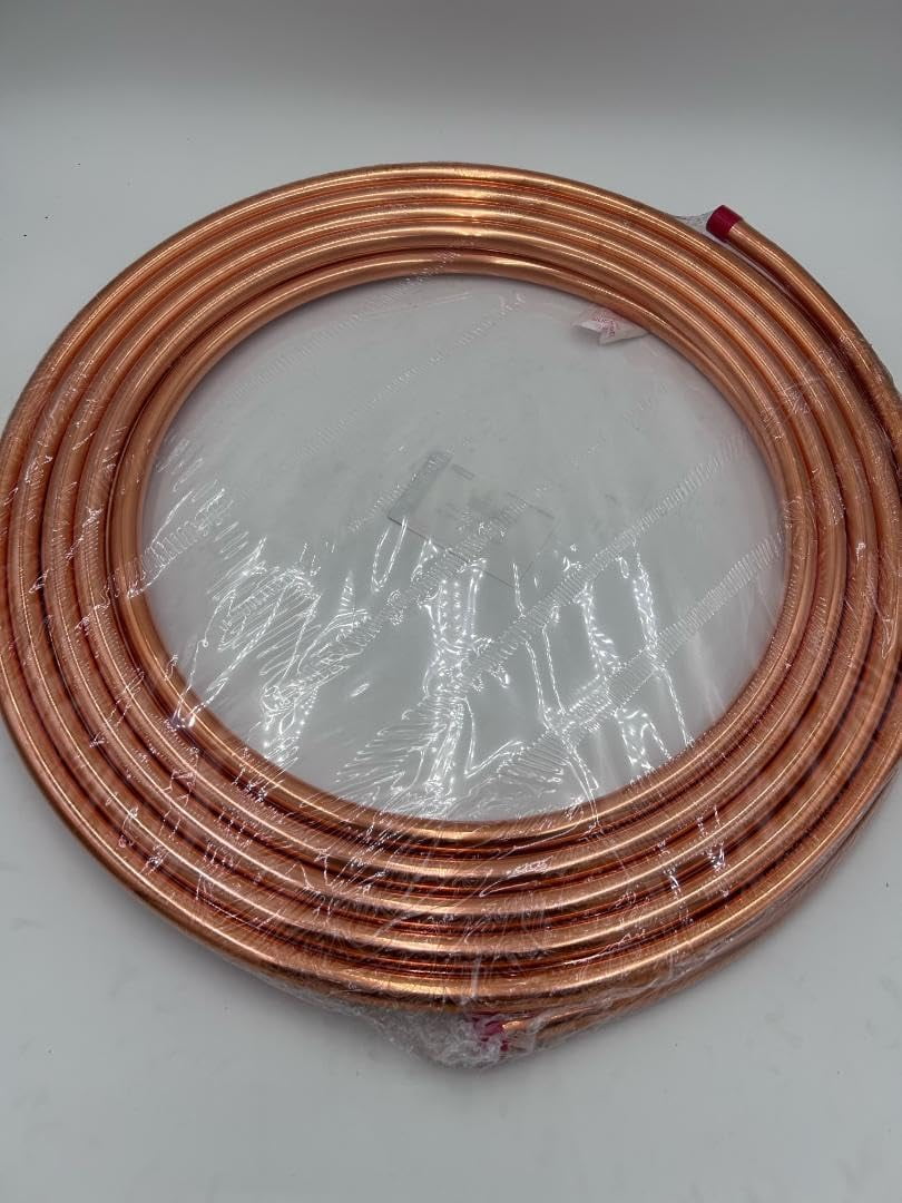 1/4OD x 50ft Refrigeration Copper Tubing ACR ASTM B280 - Walmart.com