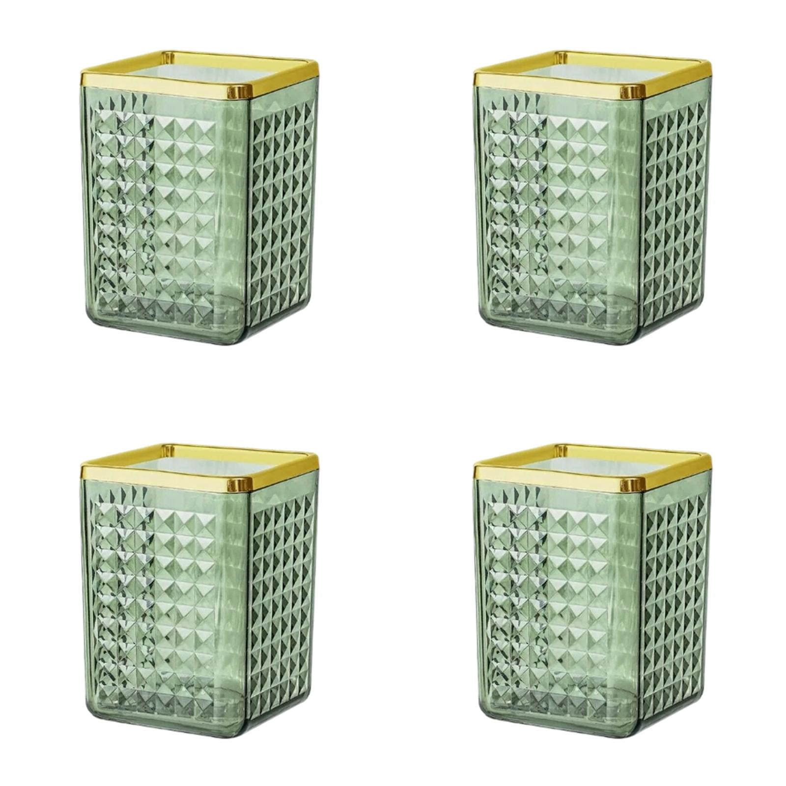 1-4PC Makeup Brush Holder Organizer Cosmetic Brush Storage for Vanity ...
