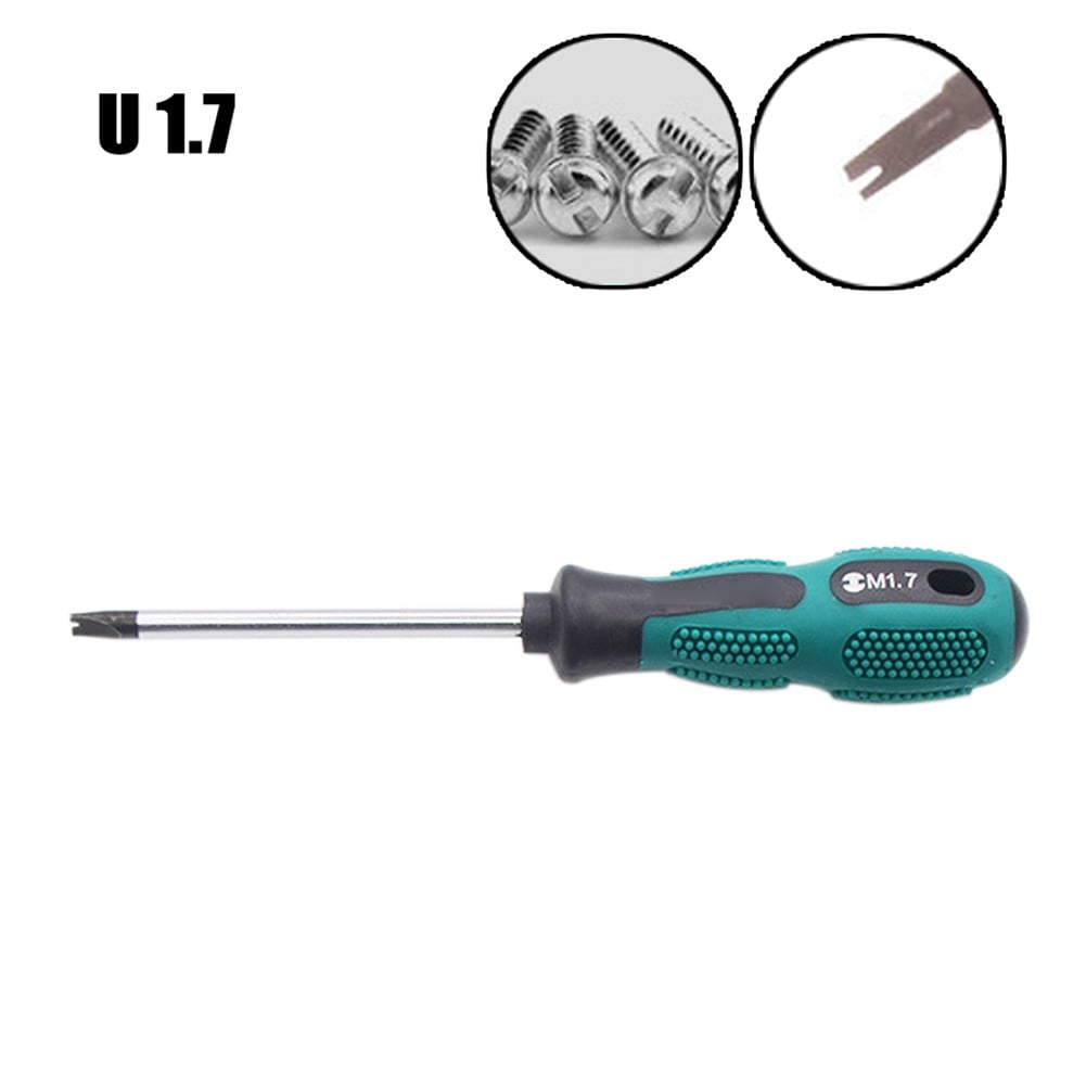 1/4PC Screwdriver Set Screwdriver Bits Multi U Fork Type Slotted Screw ...