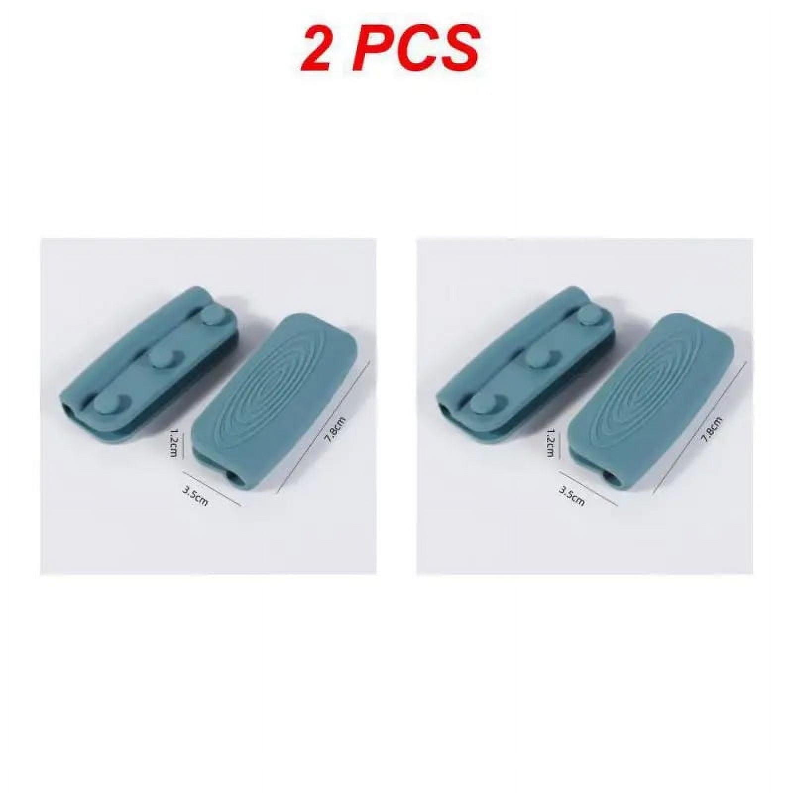 1~4PCS Anti-Scald Sleeves for Frying Cast Silicone Kitchen Tools Pot ...